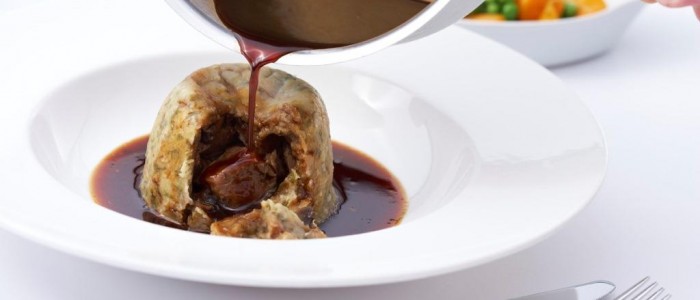 Braised Beef Suet Pudding - Stir it up Magazine
