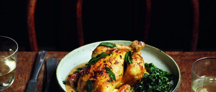 Roasted Poussin with Marsala and Sage Sauce - Stir it up Magazine