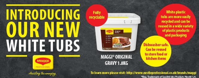 INTRODUCING THE NEW MAGGI PROFESSIONAL WHITE TUBS! - Stir it up Magazine