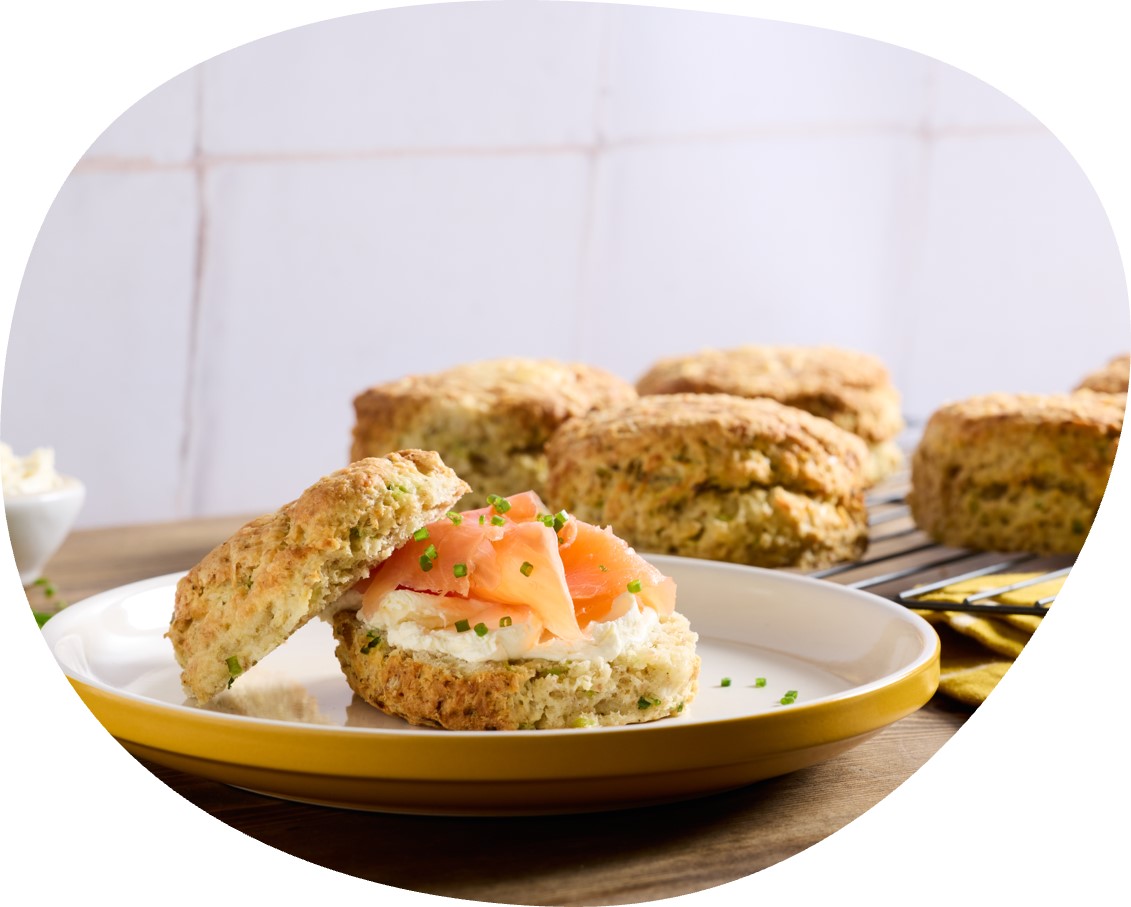 Savoury Picnic Scones - Stir it up Magazine