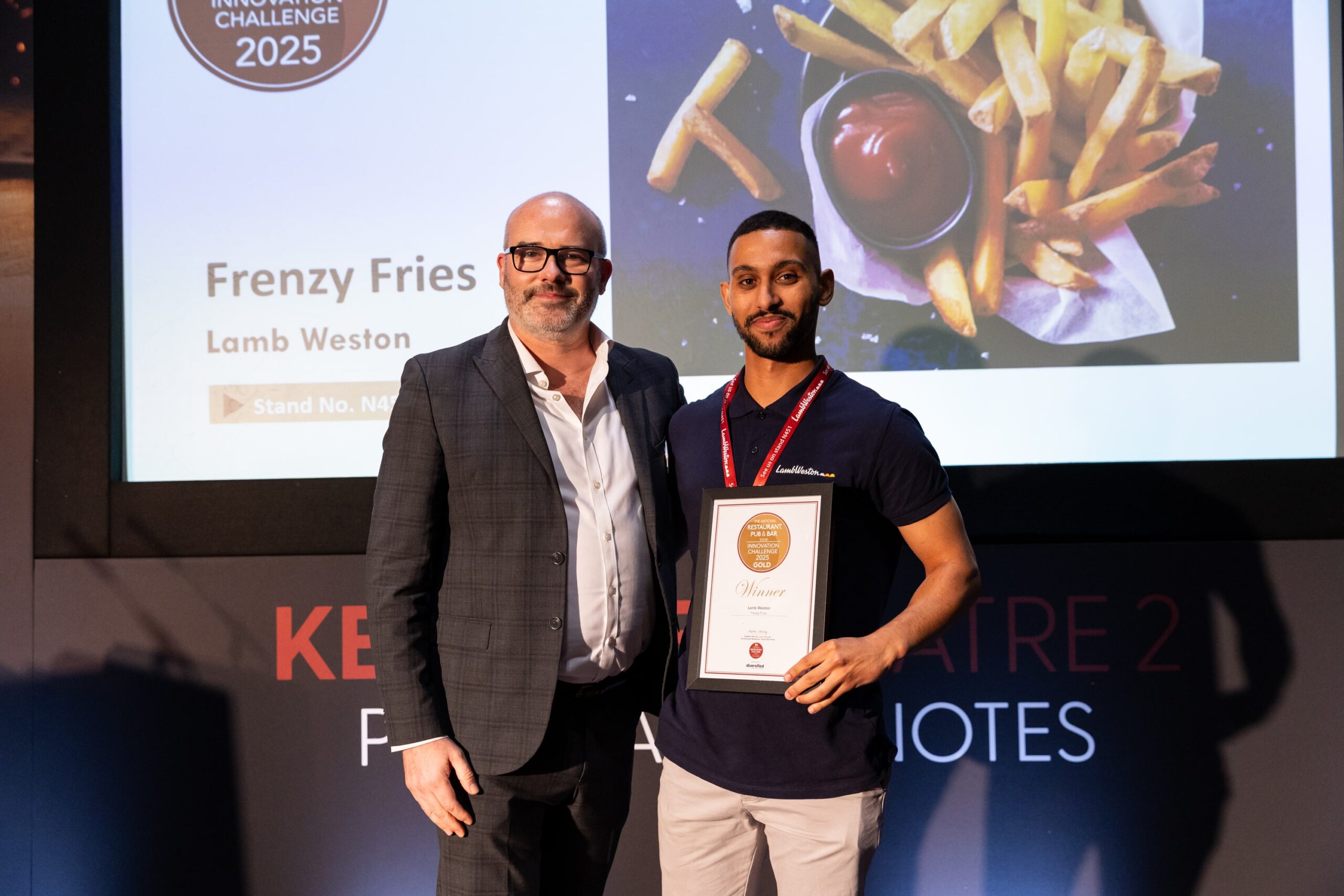 Lamb Weston Wins Gold at the National Restaurant Pub & Bar Show