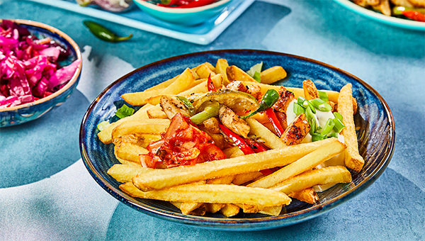 Stealth Asian‑Style Loaded Fries