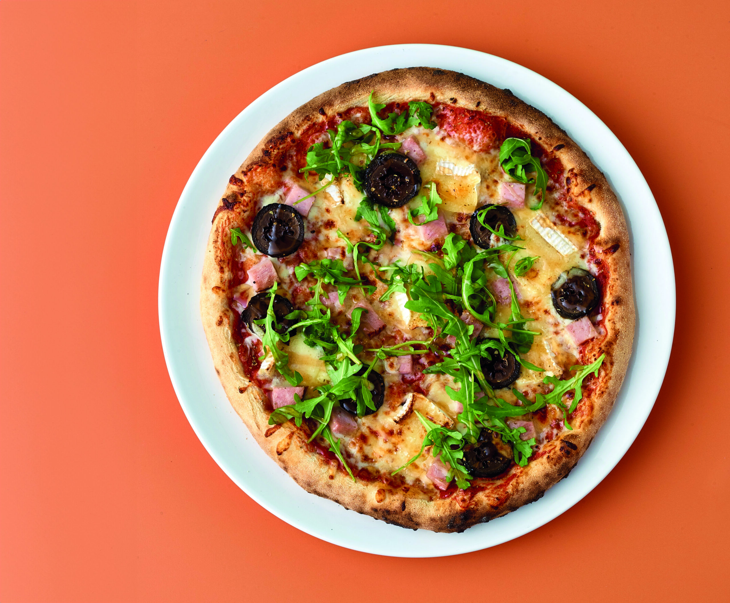 Opies Pickled Walnut & Camembert Pizza with Hot Honey